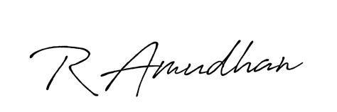 80 R Amudhan Name Signature Style Ideas Best E Sign