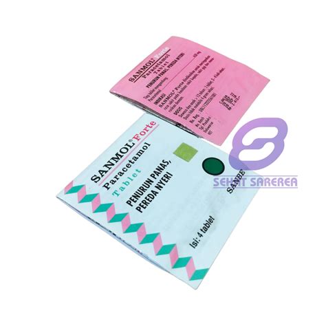 Jual Sanmol Forte Strip 4 Tablet Shopee Indonesia