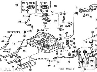 Honda Cr V 1998 W 5dr Ex Ka Kl Parts Lists And Schematics