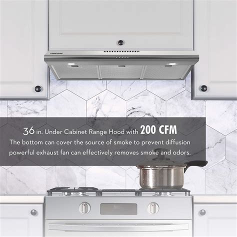 Firegas Under Cabinet Range Hood 36 Inch