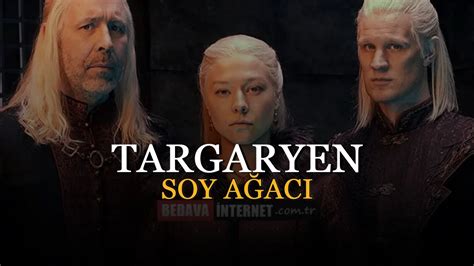 Targaryen Soy Ağacı Stark Ve Khaleesi Hanedanlığı Dizi And Film
