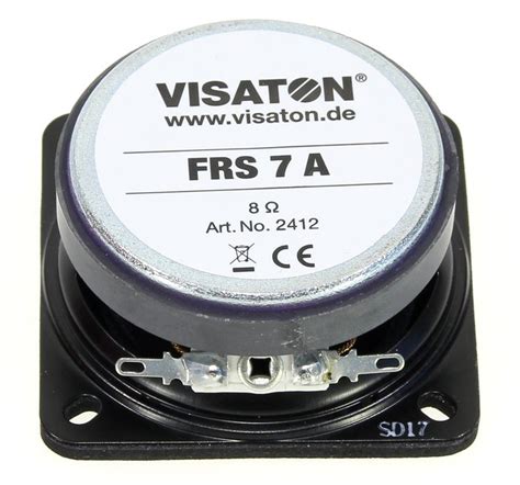 FRS 7 A - 8 Ohm | Visaton