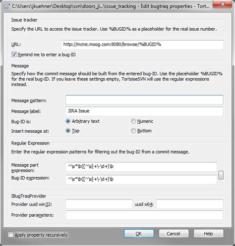Tortoisesvn Users Tortoisesvn Bug Bugtraq And Com Interface Issue