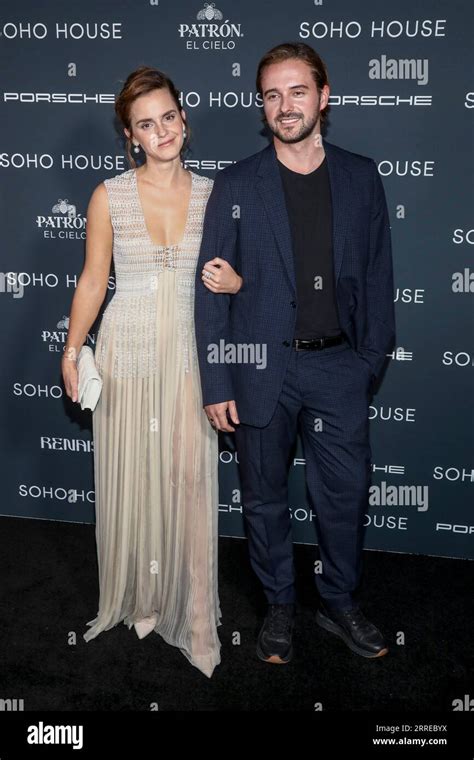 Actors Emma Watson Left And Alex Watson Attend The 2nd Annual Soho