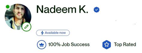 Nadeem Khan On Linkedin Alhmdulilah Certified Top Rated Freelancer On