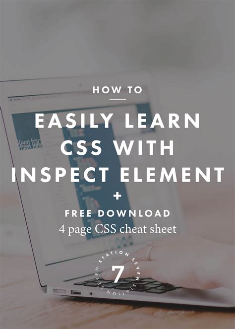 How To Learn Css Using The Inspect Element Tool Artofit