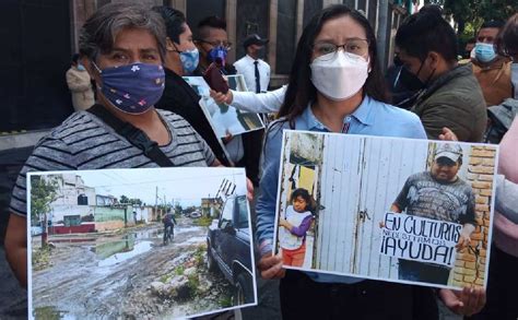 Damnificados De Ecatepec Se Manifiestan En Toluca Exigen Ayuda Tras