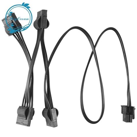 6pin To 4 Molex Modular Power Supply Cable 6pin To 4 Ide Cable For Rm1000x Rm850x Rm750x Rm650x