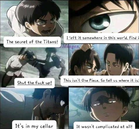 Levi Has Always Been Ted In The Art Of Persuasion R Memepiece