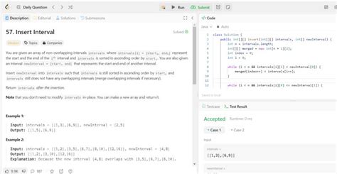 day 28 of the coding challenge insert interval kunj bihari posted on