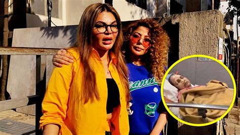 Rakhi Sawant Gets Emotional On Moms Health Condition Youtube