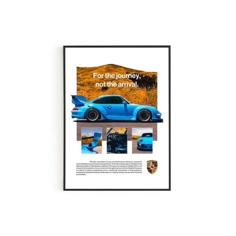 Vintage Porsche Poster Pack Recreated Iconify