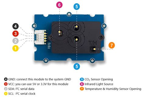 Scd30 Co2 And Temperature And Humidity Sensor Electronics Lab