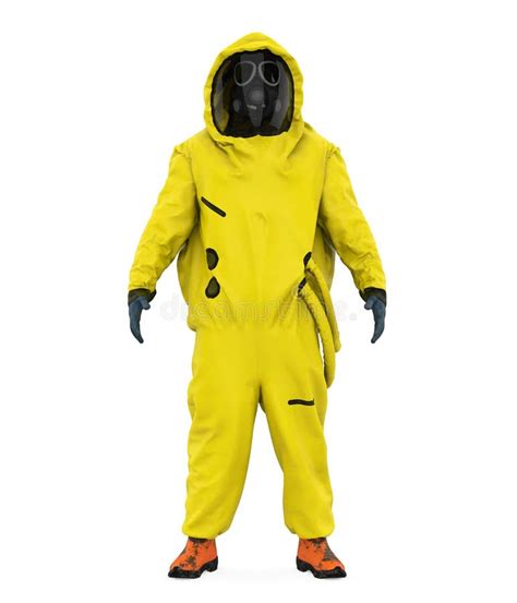 Hazmat Suit Isolated Stock Illustration Illustration Of Disease