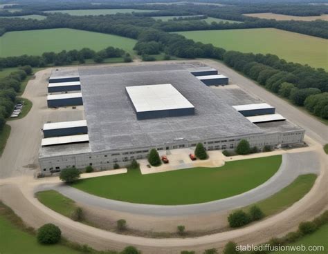 Massive Central Structure Under Siege In 80 Acre Property Stable