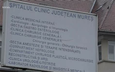 Anchetă La Spitalul Județean Mureș Cinci Pacienți Internați La Ati Au