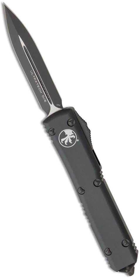 Microtech Ultratech D E Tactical Black T The Knifemaker