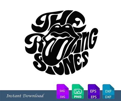 Rolling Stones Svg The Rolling Stones Svg Rolling Stones Tongue Svg