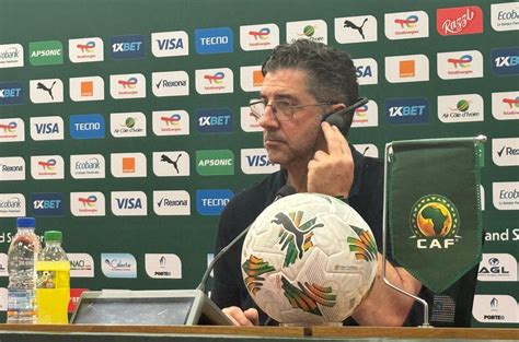 CAN 2023 Rui Vitoria Coach de l Egypte Nous réfléchirons avant