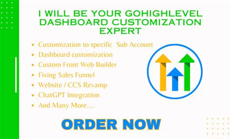 Do Gohighlevel Customization Ghl Dashboard Customize Design Login Page