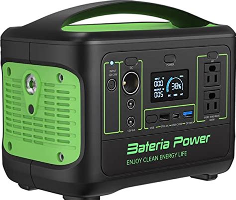 Portable Power Station 568wh 600w Peak 1000w Backup Lithium Battery 153600mah 110v 600w