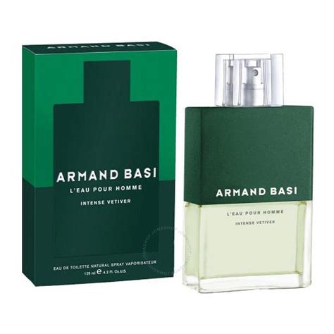 Armand Basi Mens Leau Intense Vetiver Edt 4 2 Oz Fragrances