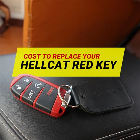 Cost To Replace Hellcat Red Key Fob [2025 Update]