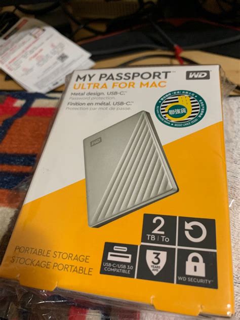 Western Digital My Passport Ultra 2tb 25 Usb 30 Type C And A Port