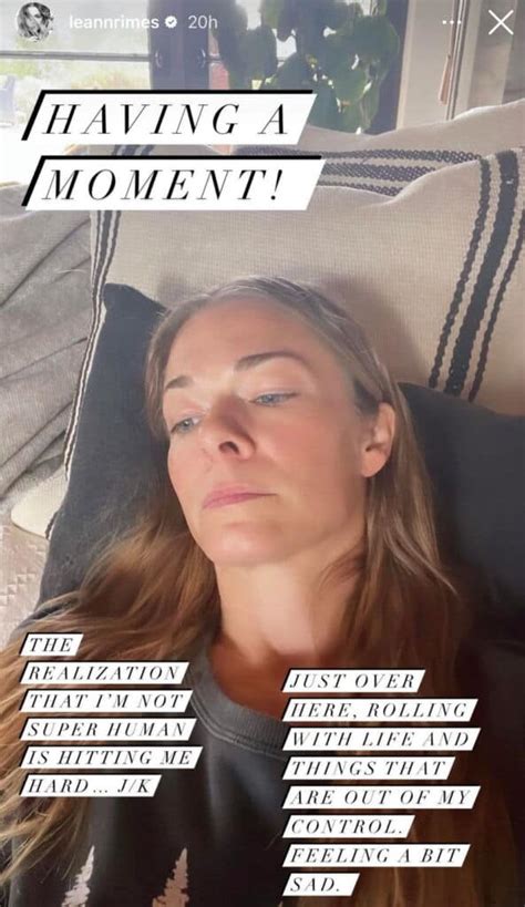 Leann Rimes Postpones Upcoming Concerts After Doctors Discover A Bleed