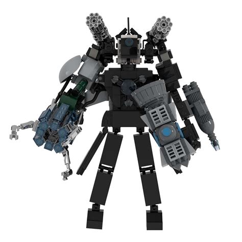 Clearance Upgraded Clockman Block Toy Figure Building Block Set Movable