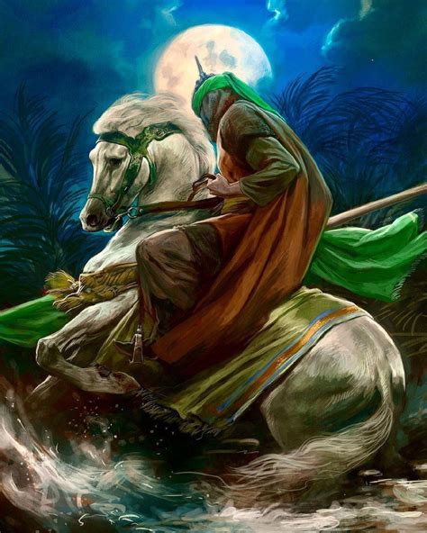 آخرین خبر عکس تصویرگری زیبای حسن روح‌الامین به مناسب میلاد حضرت عباسع