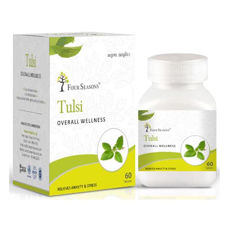 Buy Four Seasons Ayurveda Tulsi Tablet Uses Benefits And Dosage