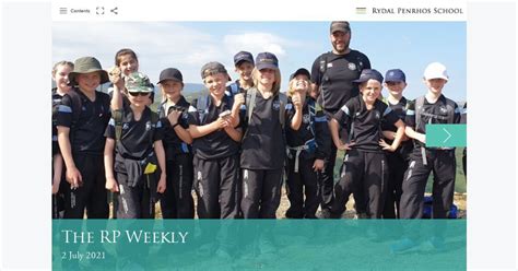 The Rp Weekly The Rydal Penrhos Weekly 2 July 2021