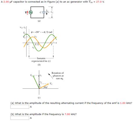 Solved A μF capacitor is connected as in Figure a to Chegg