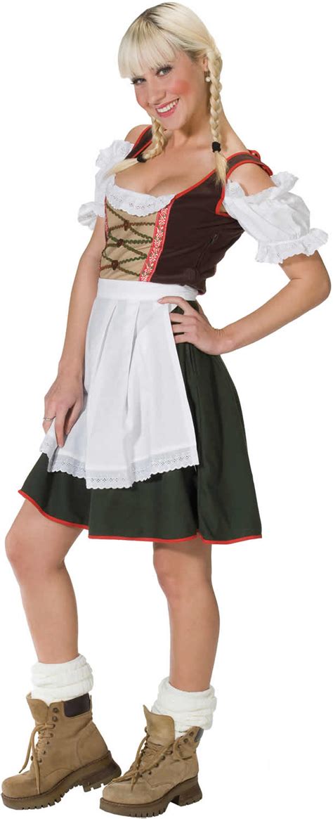 Dirndl Oktoberfest Bayern Tracht Trachtenkleid Karneval Kostüm 36 46 Ebay
