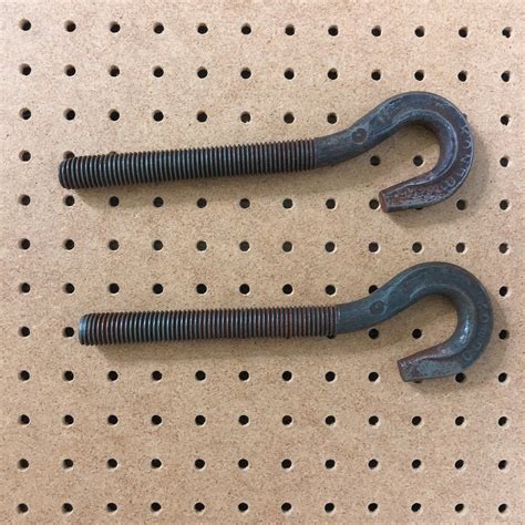 Kondo Hooks Set Of 2 Heavy Duty Threaded Hooks Heritage Tool Co