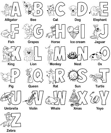 Alphabet Collection Stock Illustration Download Image Now Alphabet