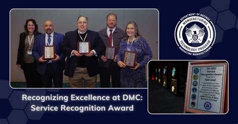 Recognizing Excellence At Dmc Service Recognition Award Department