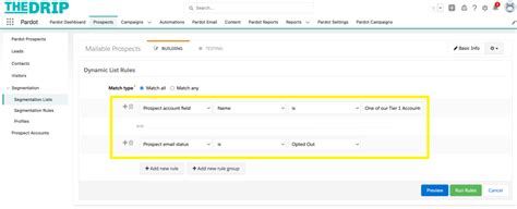 Pardot Dynamic Lists For Faster Segmentation 10 Examples Pardot