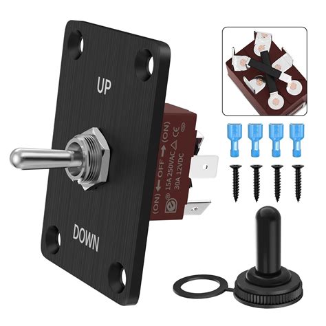 RVMARINEPAT Momentary Reverse Polarity Switch 12V DC Polarity Reversing
