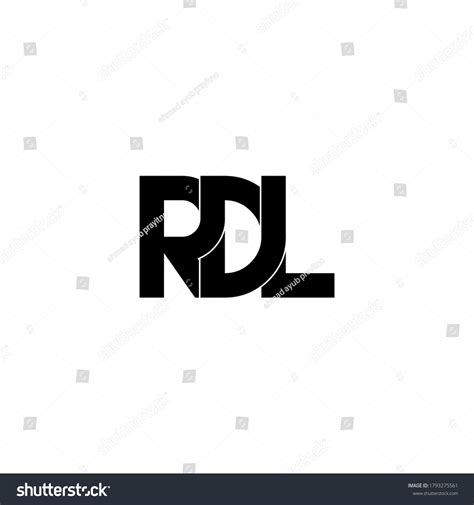 Rdl Letter Original Monogram Logo Design Stock Vector Royalty Free 1793275561 Shutterstock