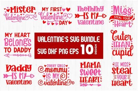 Happy Valentines Svg Bundle Graphic By Sadiqul7383 · Creative Fabrica