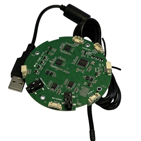 Full Array Microphone Module With Sound Source Localization For Robots