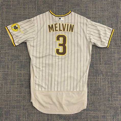 2022 Bob Melvin Team Issued Road Alternate Tan Jersey Mlb