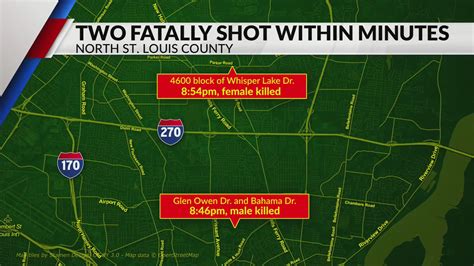 2 People Fatally Shot Within Minutes In North St Louis County Fox 2