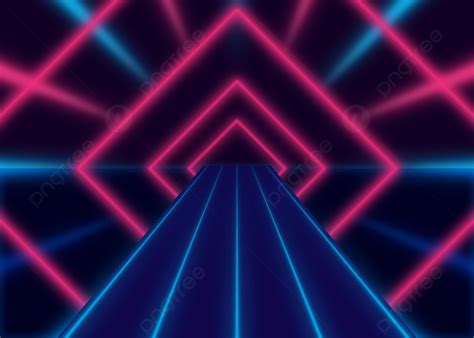 Latar Belakangwallpaper Garis Neon Latar Belakang Abstrak Vektor