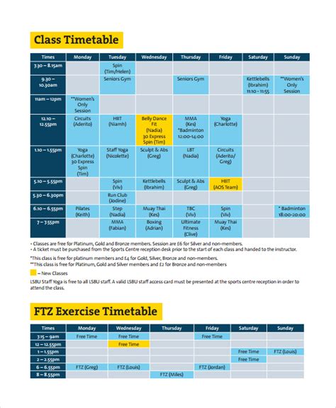 Timetable Chart For Class Timetable Chart For Class Oplhp