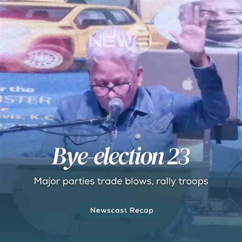 Major Parties Trade Blows Rally Troops Eye Witness News