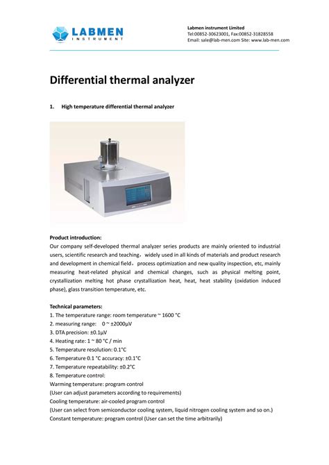 Thermal Analysis Pdf