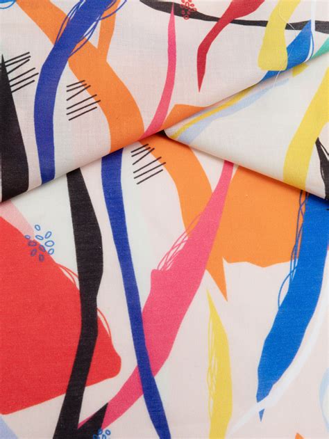 Printed Cotton Muslin Fabric Cotton Muslin Fabric